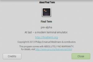 Final Term – nadějný emulátor terminálu pro Linux – Linux Mint CZ&SK