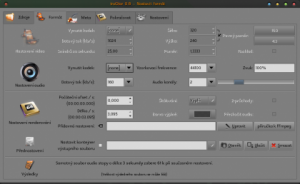 traGtor – GUI pro ffmpeg – Linux Mint CZ&SK