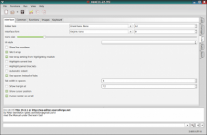 TEA Text Editor – Linux Mint CZ&SK