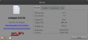 Notepas – kompletní editor nejen pro vývojáře – Linux Mint CZ&SK