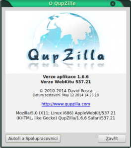 QupZilla – rodící se černý kůň mezi prohlížeči – Linux Mint CZ&SK
