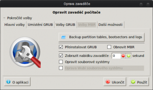 Instalace Boot Repair v Linux Mintu – Linux Mint CZ&SK
