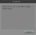 Linspeed – Gui nástroj pro testování rychlosti internetového připojení ...