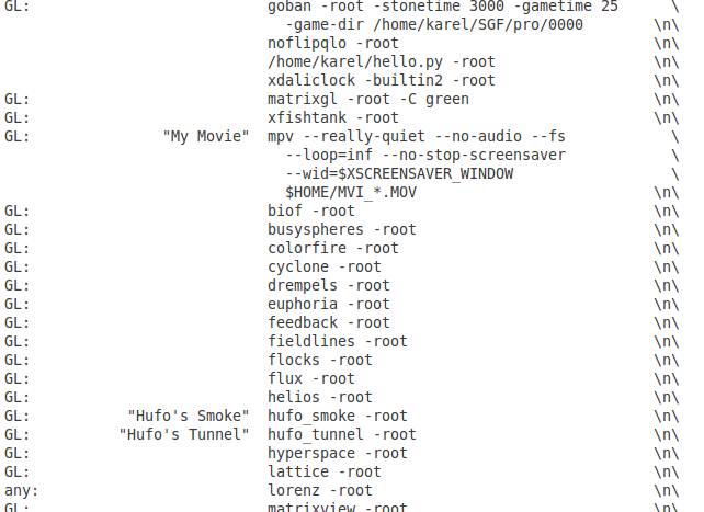 Xscreensaver – Linux Mint CZ&SK