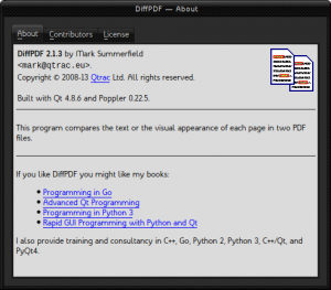 DiffPDF – porovnejte si dva PDF soubory – Linux Mint CZ&SK