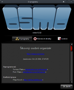 Osmo – jednoduchý osobní organizér – Linux Mint CZ&SK