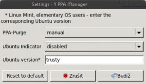 Y PPA Manager – Linux Mint CZ&SK