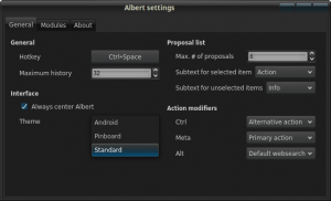 Albert – další lehký a rychlý launcher pro Linux – Linux Mint CZ&SK