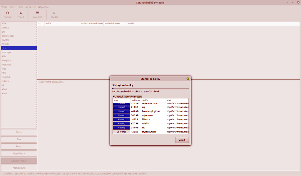 Instalace Linux Mint – 08 – Linux Mint CZ&SK