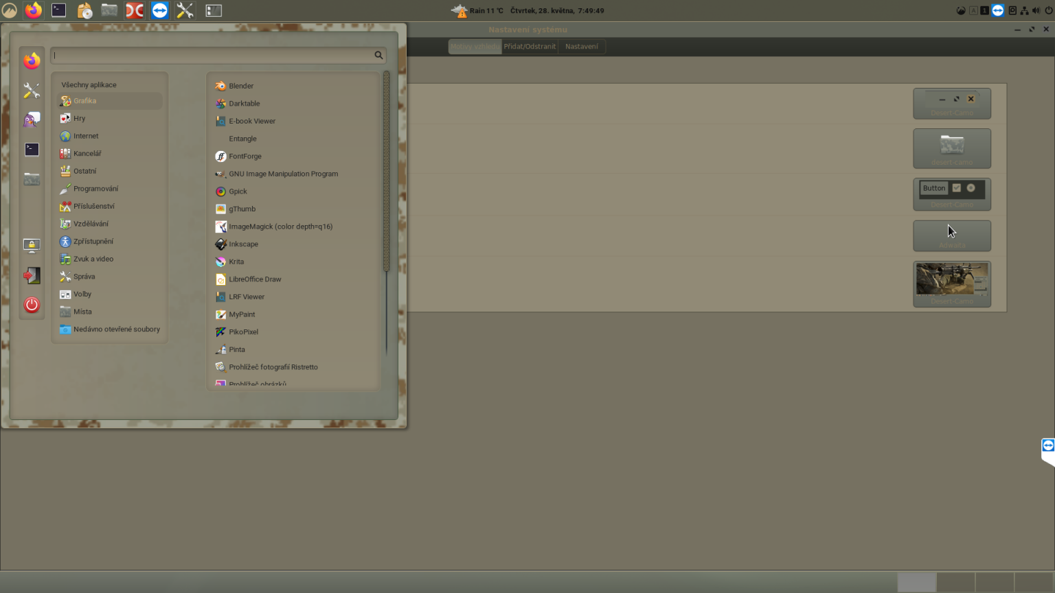 Ideální téma (vzhled) – 07 – Linux Mint CZ&SK