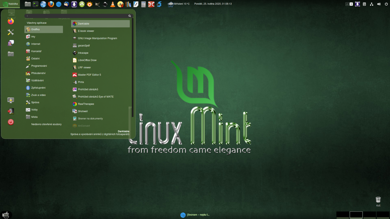 Ideální téma (vzhled) – 06 – Linux Mint CZ&SK