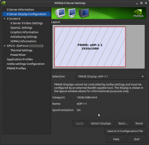 Nvidia-settings, ForceCompositionPipeline a Sync to VBlank – Linux Mint CZ&SK