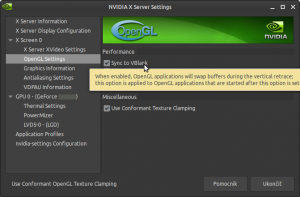 Nvidia-settings, ForceCompositionPipeline a Sync to VBlank – Linux Mint ...