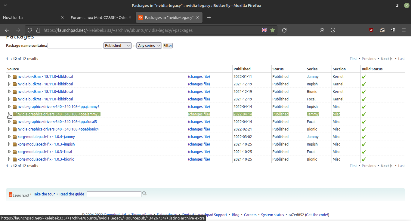 Nvidia 340 pre LM 21 – Linux Mint CZ&SK